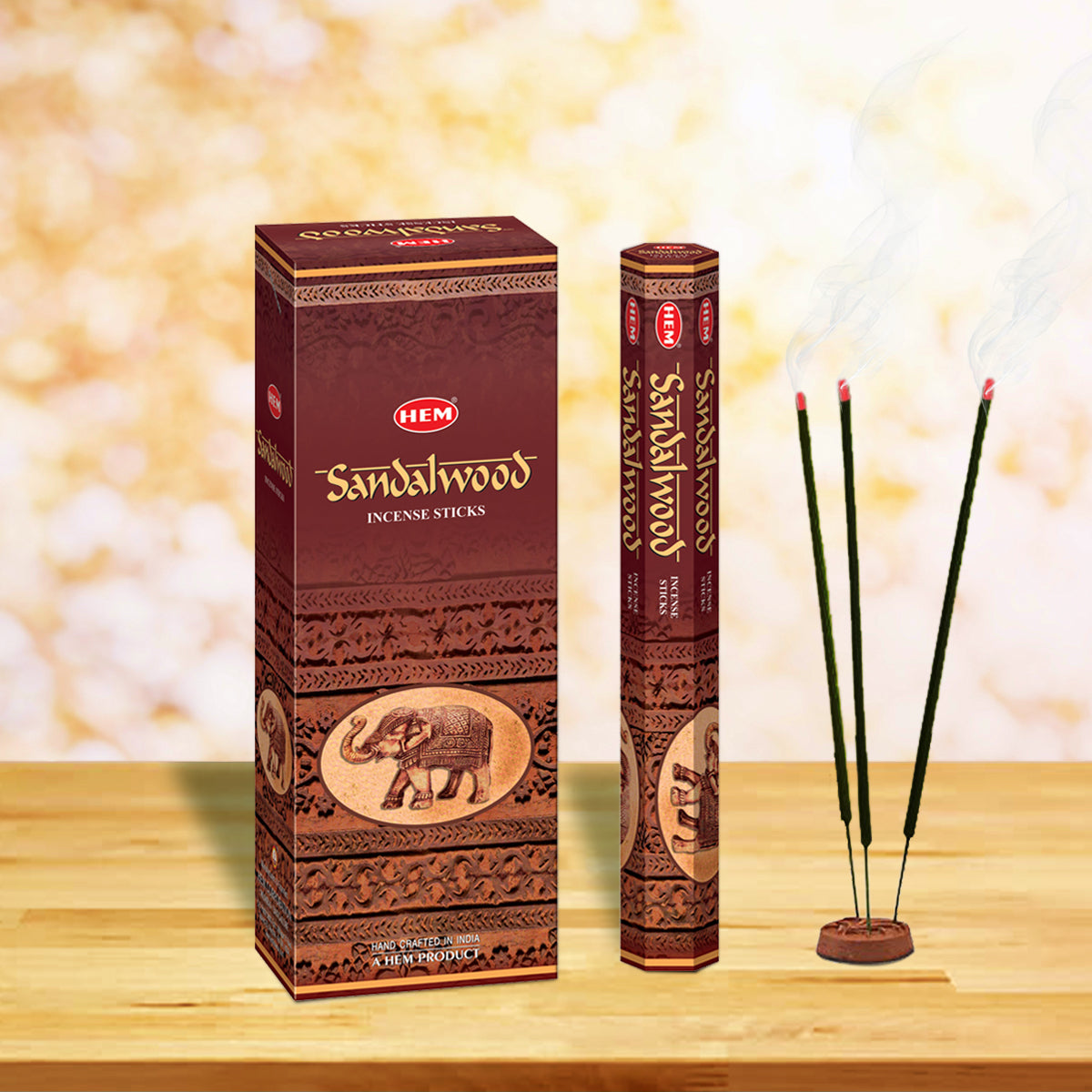 Sandalwood Incense Sticks (Pack of 120 Sticks) | Hem