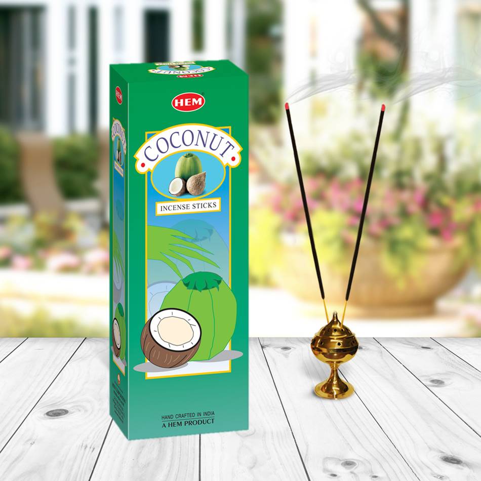 Buy Coconut Incense Sticks (Pack of 120 Sticks) | Hem
