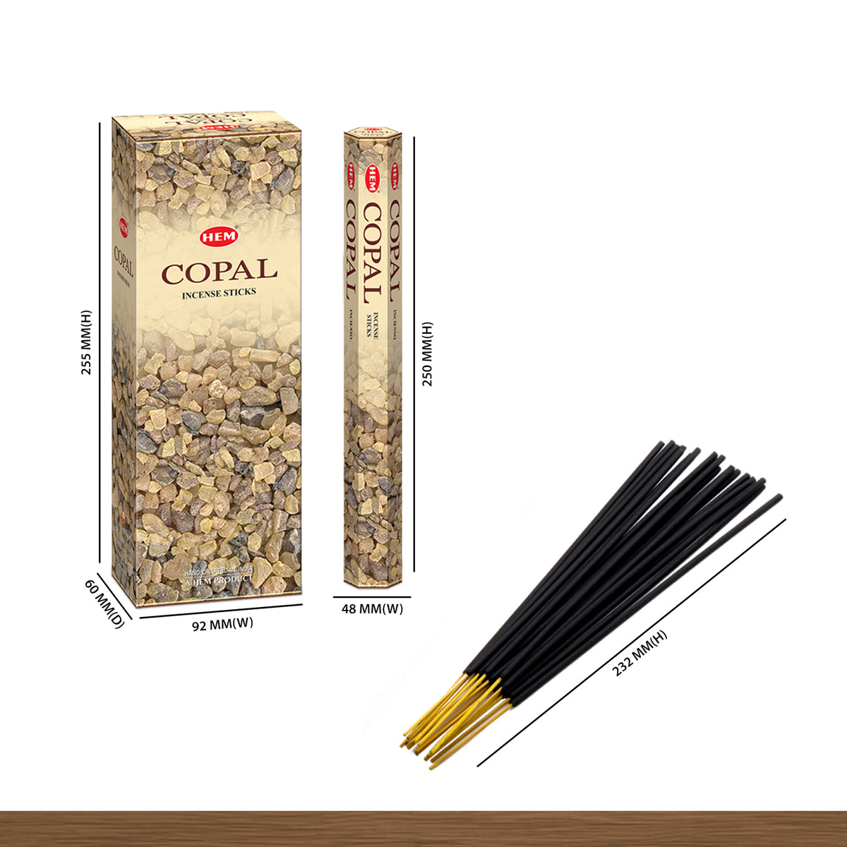 Buy Copal Incense Sticks (Pack of 120 Sticks) | Hem