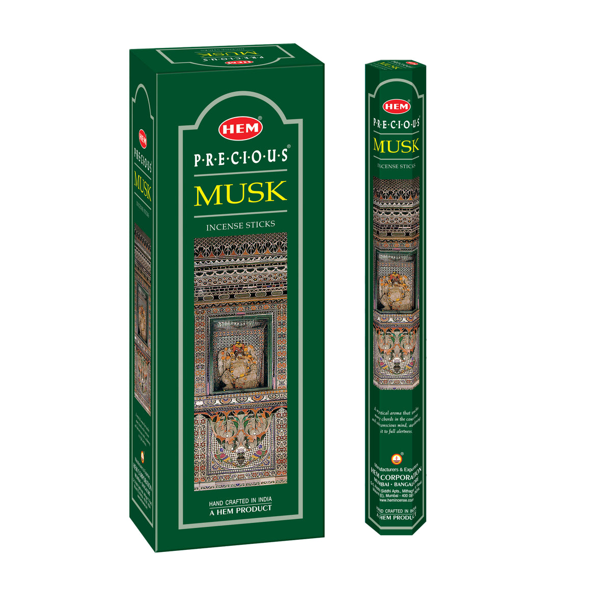 Buy Precious Musk Incense Sticks (Pack of 120 Sticks) | Hem