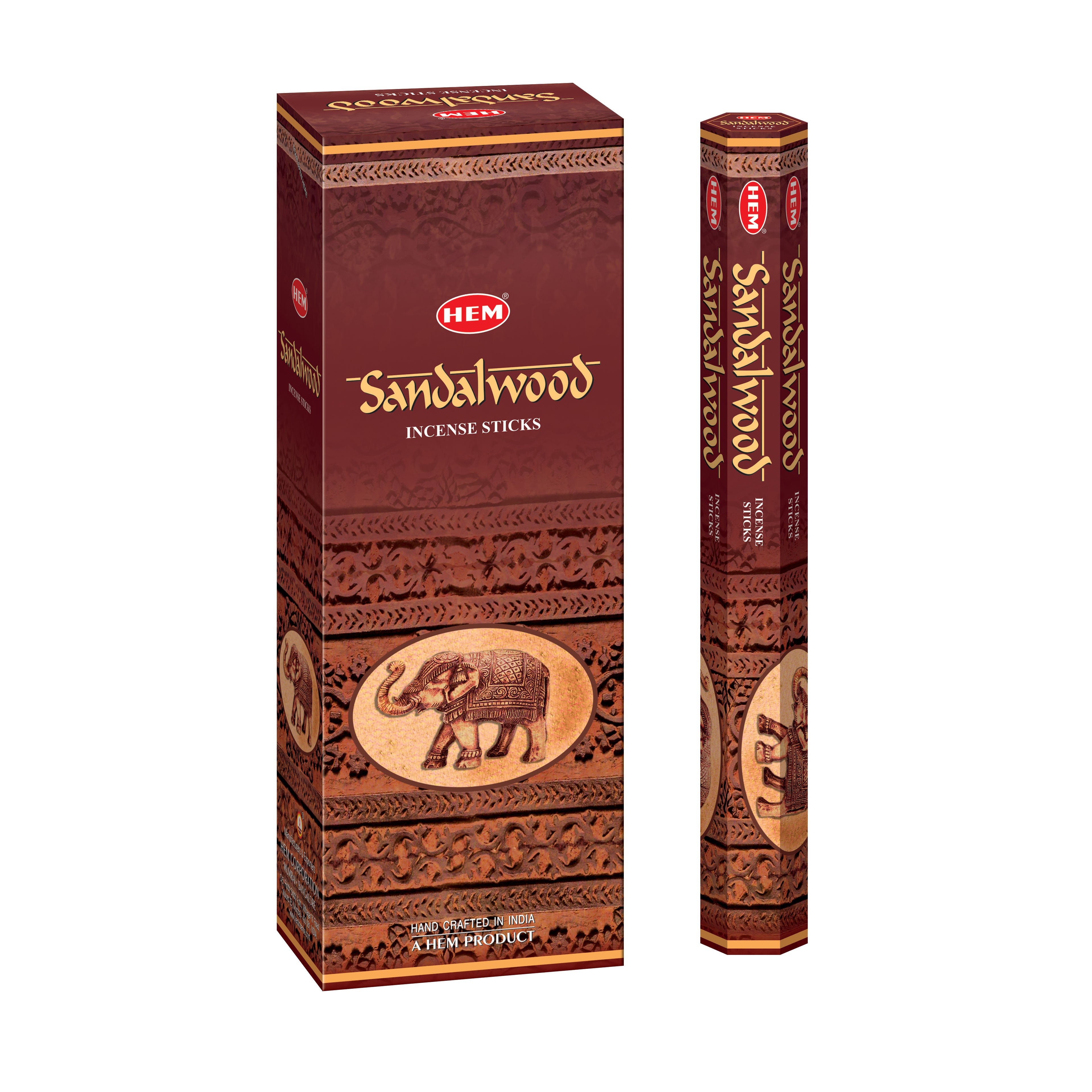 Sandalwood Incense Sticks (Pack of 120 Sticks) | Hem